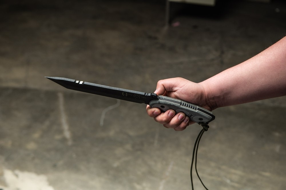 Anaconda Tanto Point Knife - TOPS Knives Tactical OPS USA
