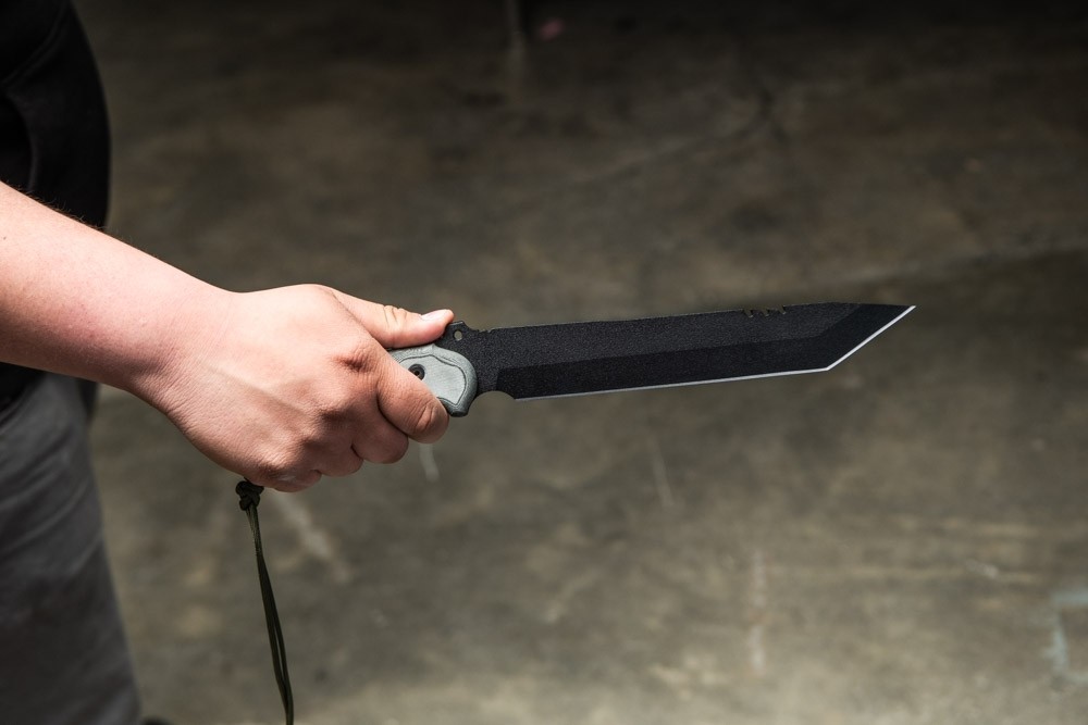 Anaconda Tanto Point Knife - TOPS Knives Tactical OPS USA