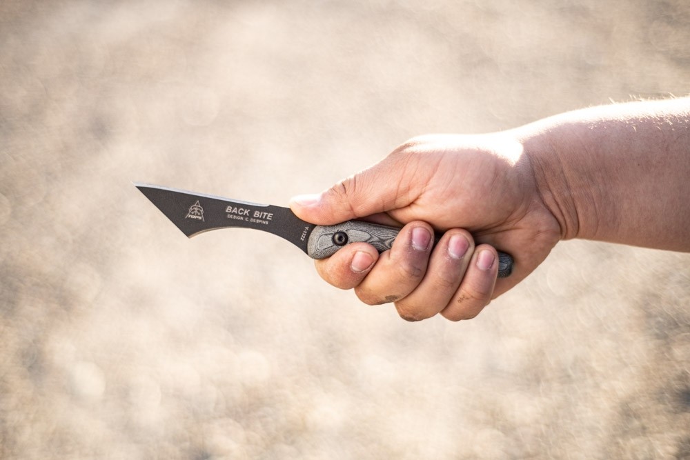 Back Bite Knife C. Despins - TOPS Knives Tactical OPS USA