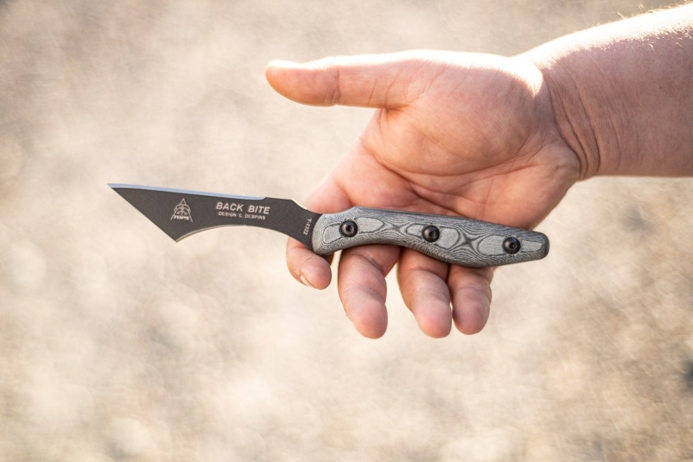 Back Bite Knife C. Despins - TOPS Knives Tactical OPS USA