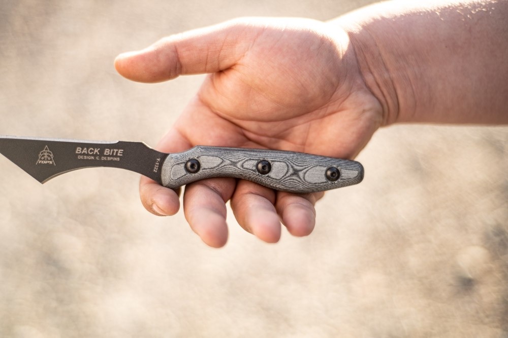 Back Bite Knife C. Despins - TOPS Knives Tactical OPS USA