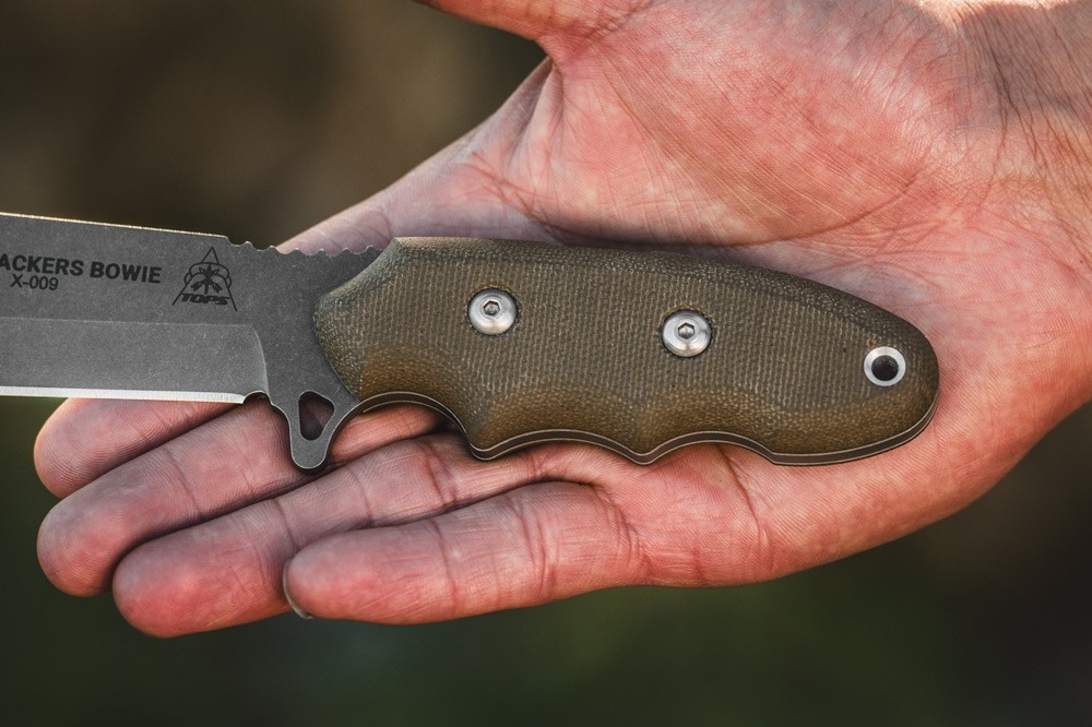 Backpacker's Bowie Knife - TOPS Knives Tactical OPS USA