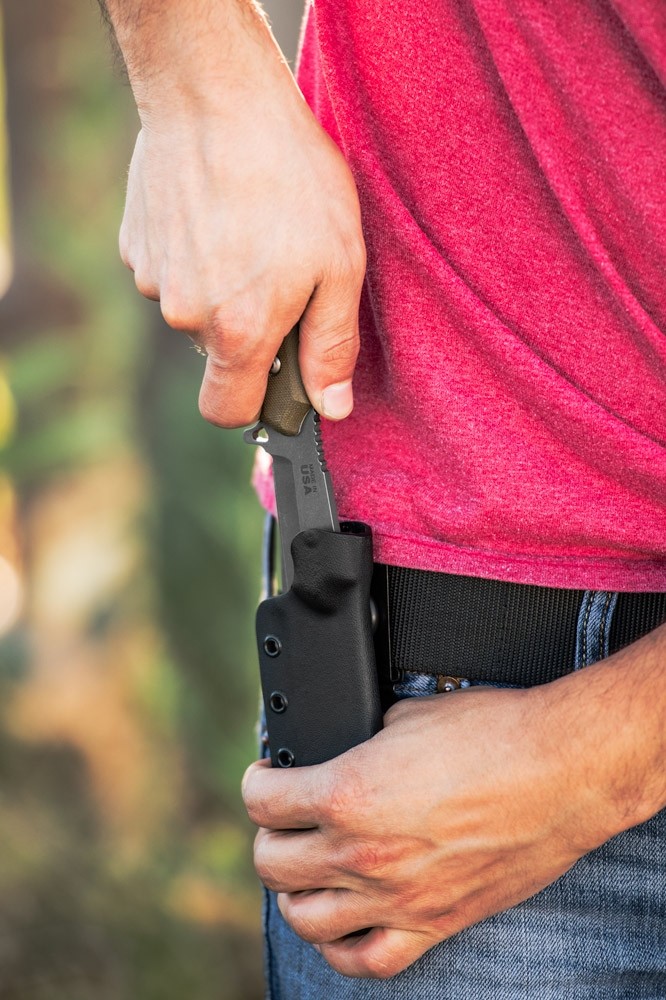 Backpacker's Bowie Knife - TOPS Knives Tactical OPS USA