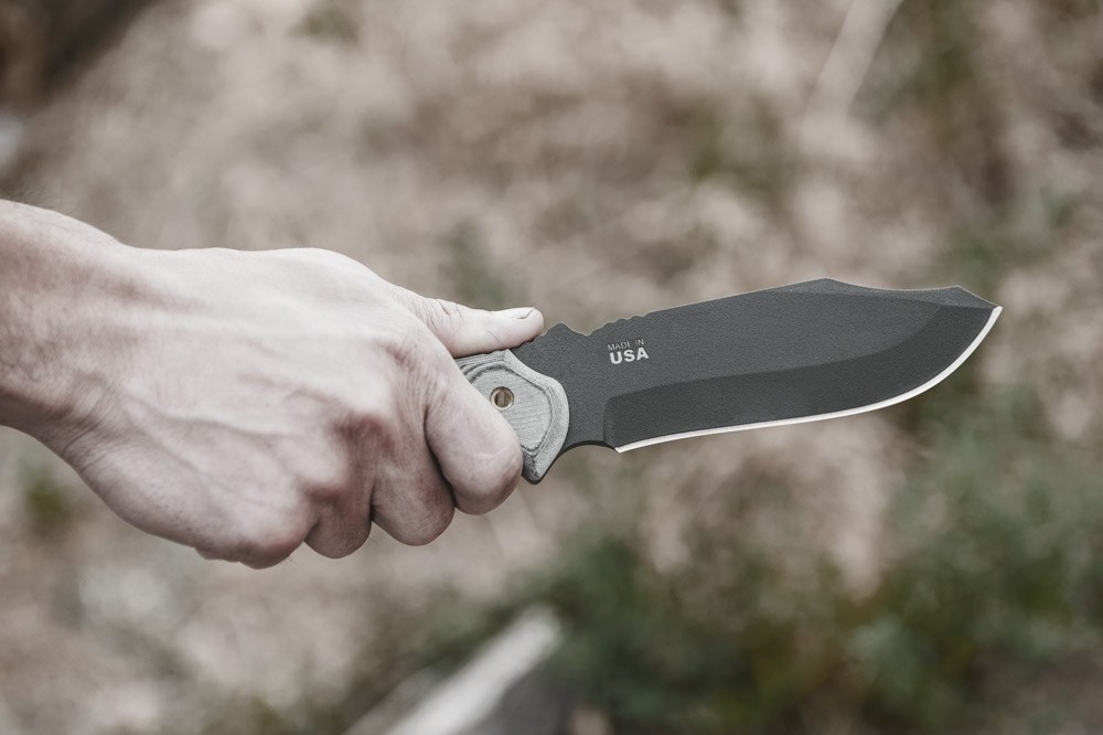 Black Rhino Knife - TOPS Knives Tactical OPS USA