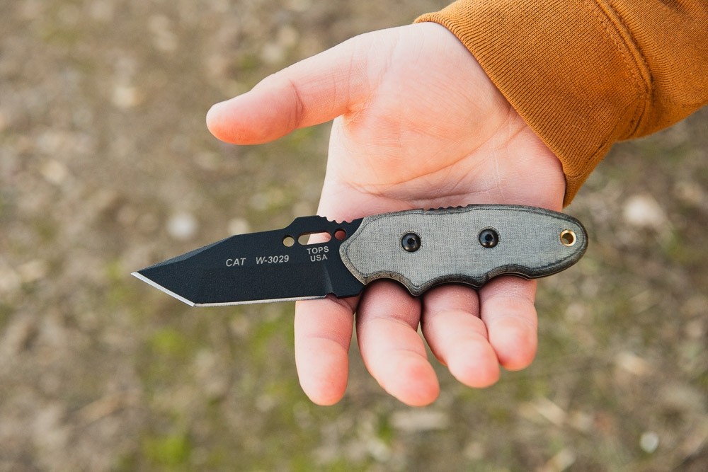 C.A.T. 203 Covert Anti Terrorism Knife - TOPS Knives Tactical OPS USA