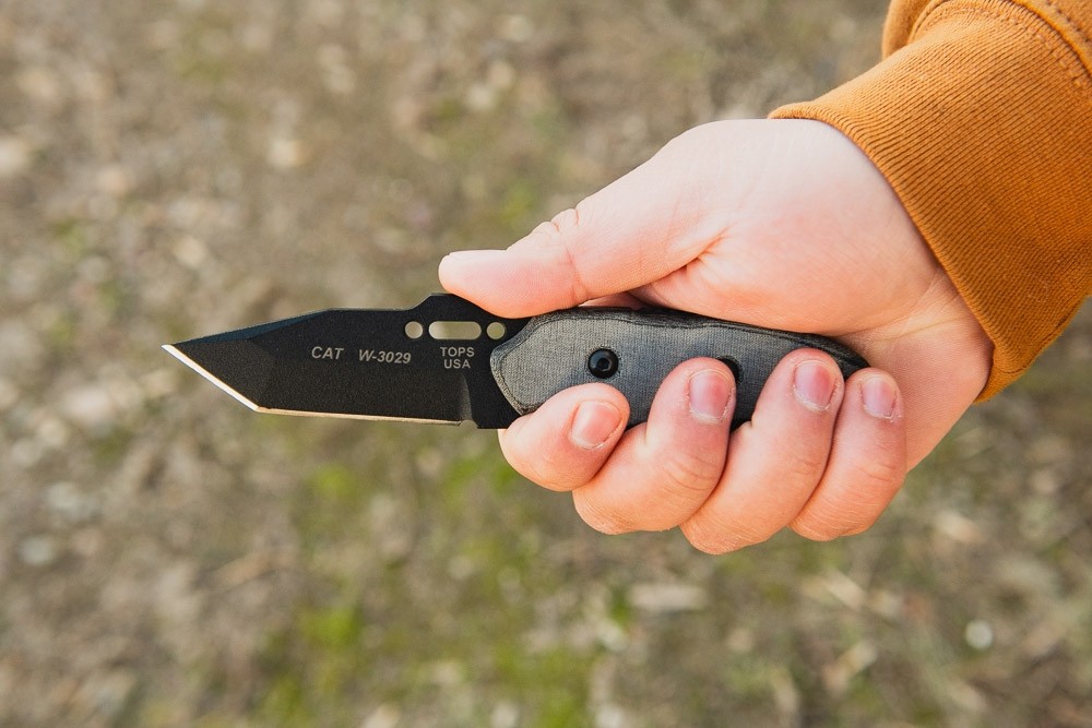 C.A.T. 203 Covert Anti Terrorism Knife - TOPS Knives Tactical OPS USA