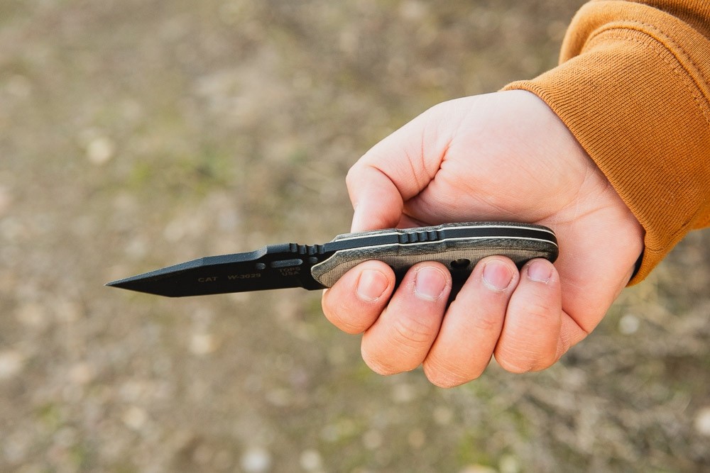 C.A.T. 203 Covert Anti Terrorism Knife - TOPS Knives Tactical OPS USA