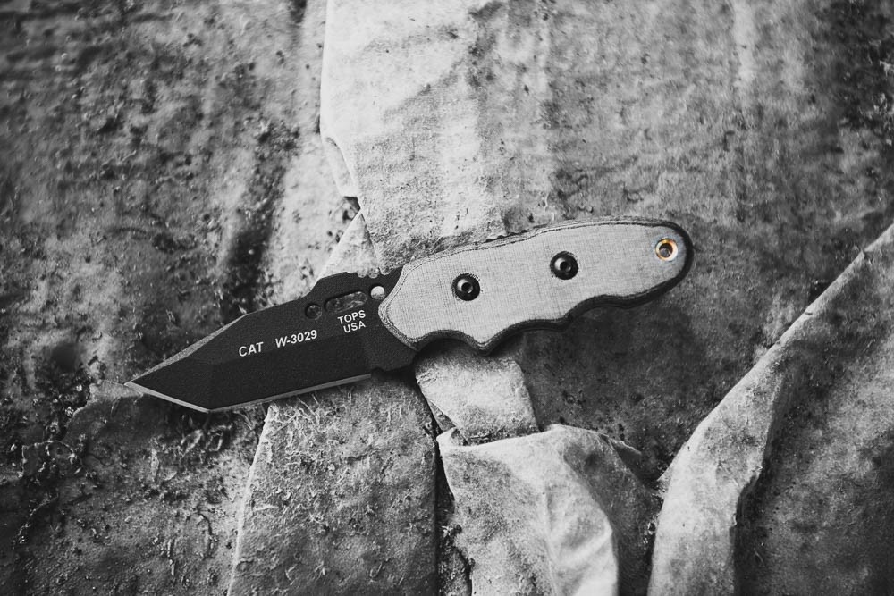 C.A.T. 203 Covert Anti Terrorism Knife - TOPS Knives Tactical OPS USA