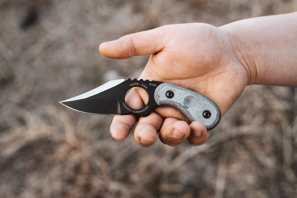 Cockpit Commander Knife - TOPS Knives Tactical OPS USA