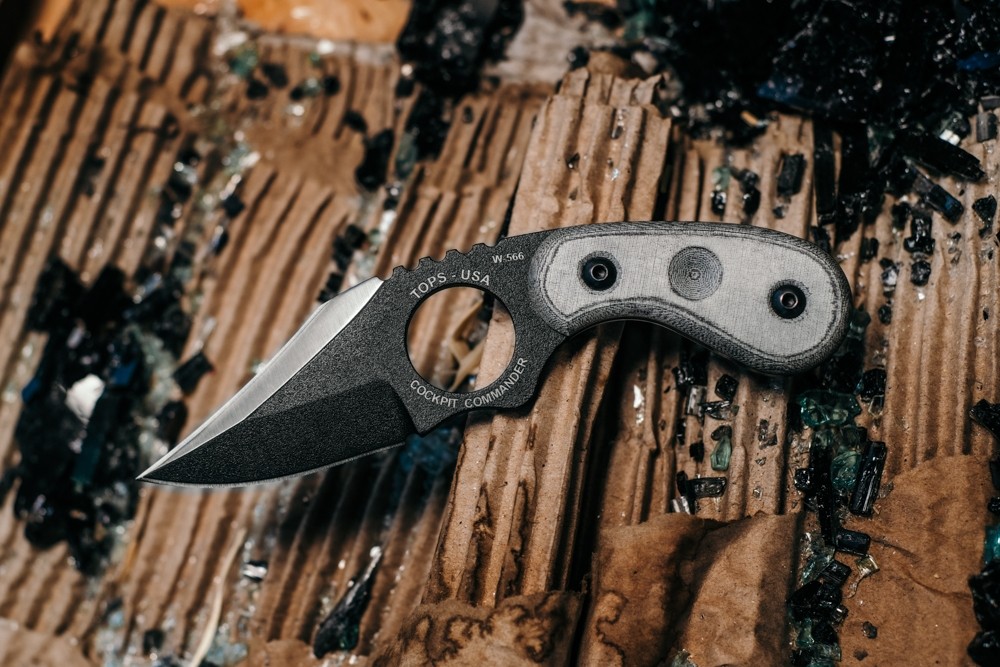 Cockpit Commander Knife - TOPS Knives Tactical OPS USA