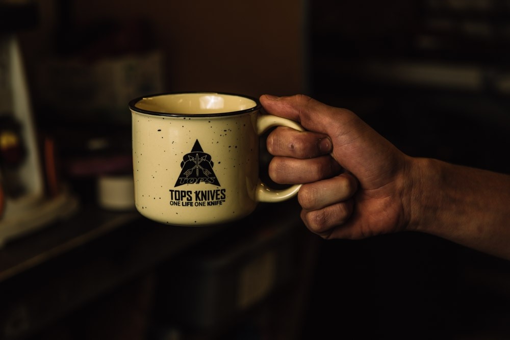 TOPS Coffee Mug 13oz Accessories - TOPS Knives Tactical OPS USA