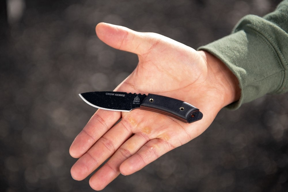 Crow Hawke Knife - TOPS Knives Tactical OPS USA
