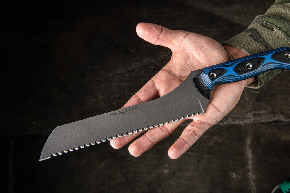 Dicer 7 Bread Knives - TOPS Knives Tactical OPS USA