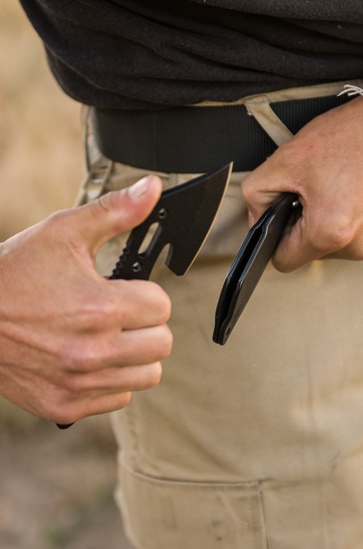 FDX Mini Axe Skeleton Ax - TOPS Knives Tactical OPS USA