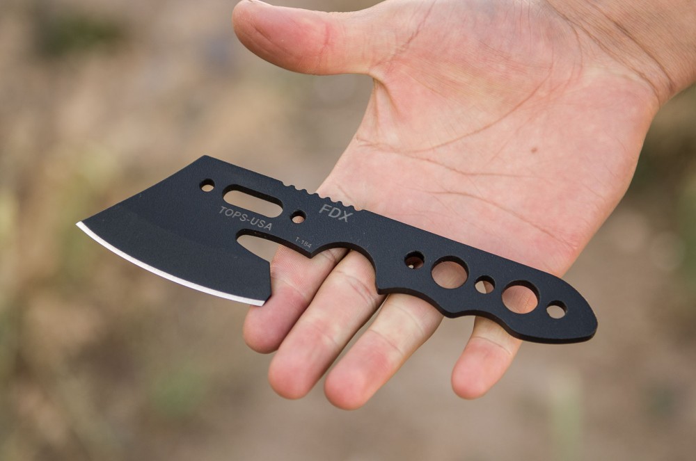 FDX Mini Axe Skeleton Ax - TOPS Knives Tactical OPS USA