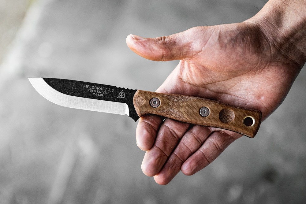 Fieldcraft 3.5 Knife - TOPS Knives Tactical OPS USA