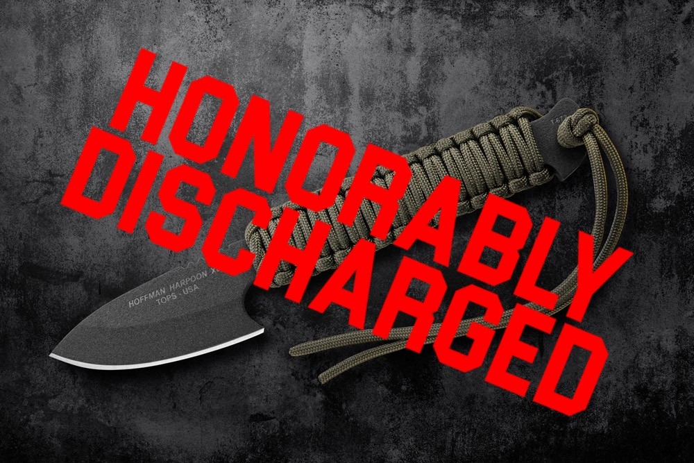Hoffman Harpoon XL Knife - TOPS Knives Tactical OPS USA