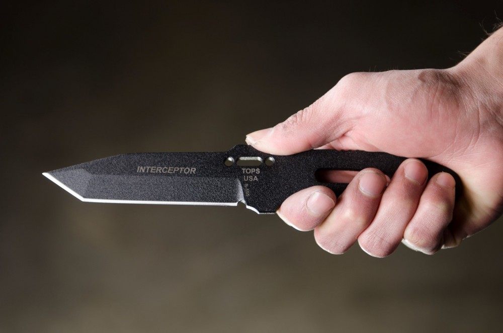 Interceptor #301 Police Utility Knife - TOPS Knives Tactical OPS USA