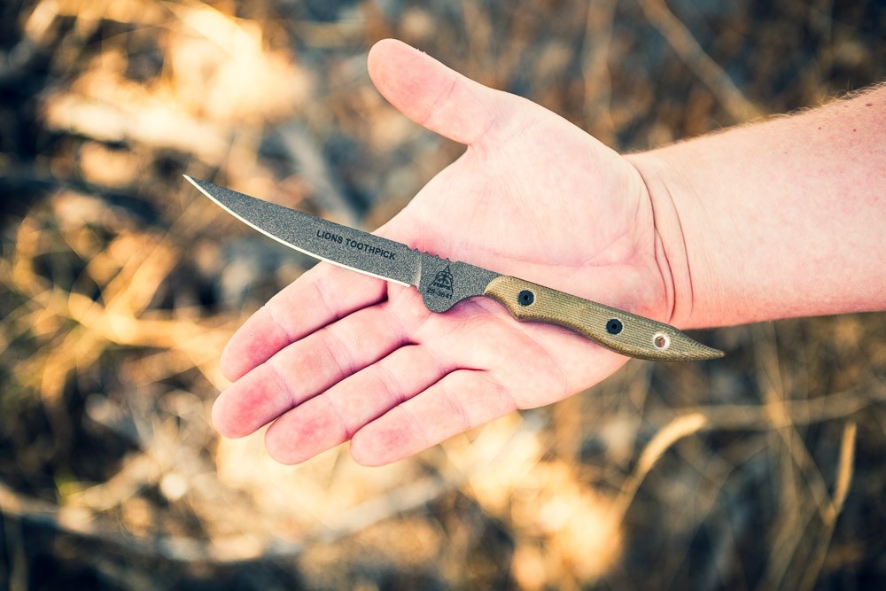 Lion's Toothpick Knife - TOPS Knives Tactical OPS USA