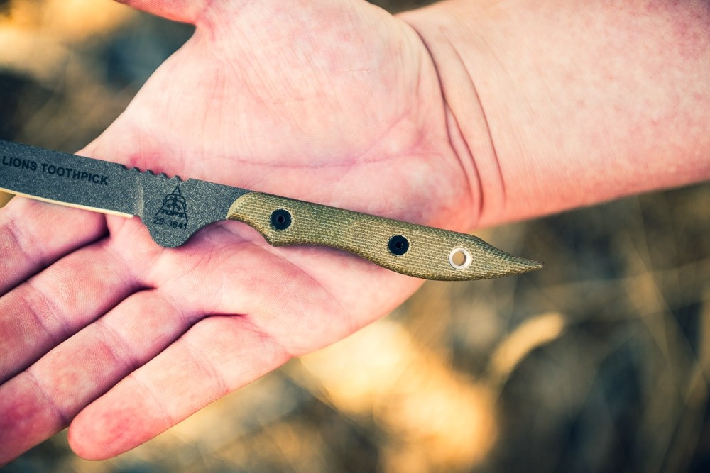 Lion's Toothpick Knife - TOPS Knives Tactical OPS USA