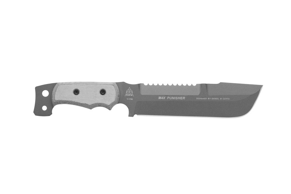 M4X Punisher Knife - TOPS Knives Tactical OPS USA