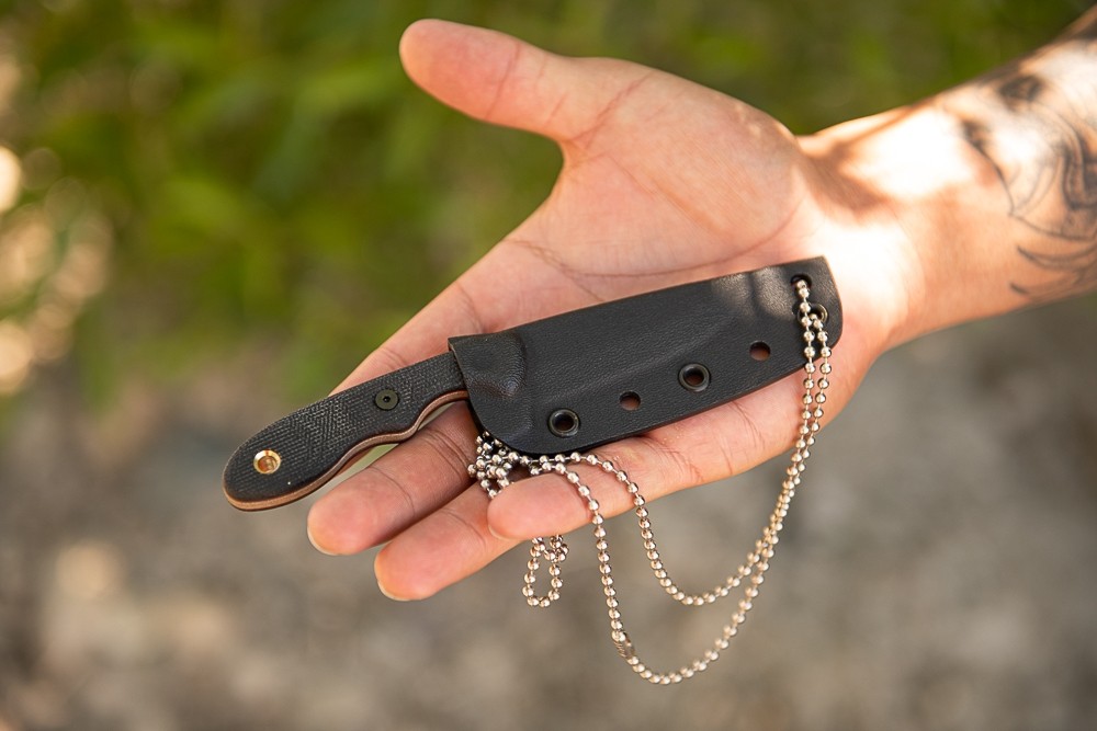 Mini Scandi Survival Knife - TOPS Knives Tactical OPS USA