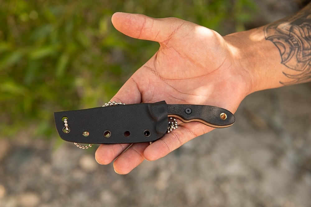 Mini Scandi Survival Knife - TOPS Knives Tactical OPS USA