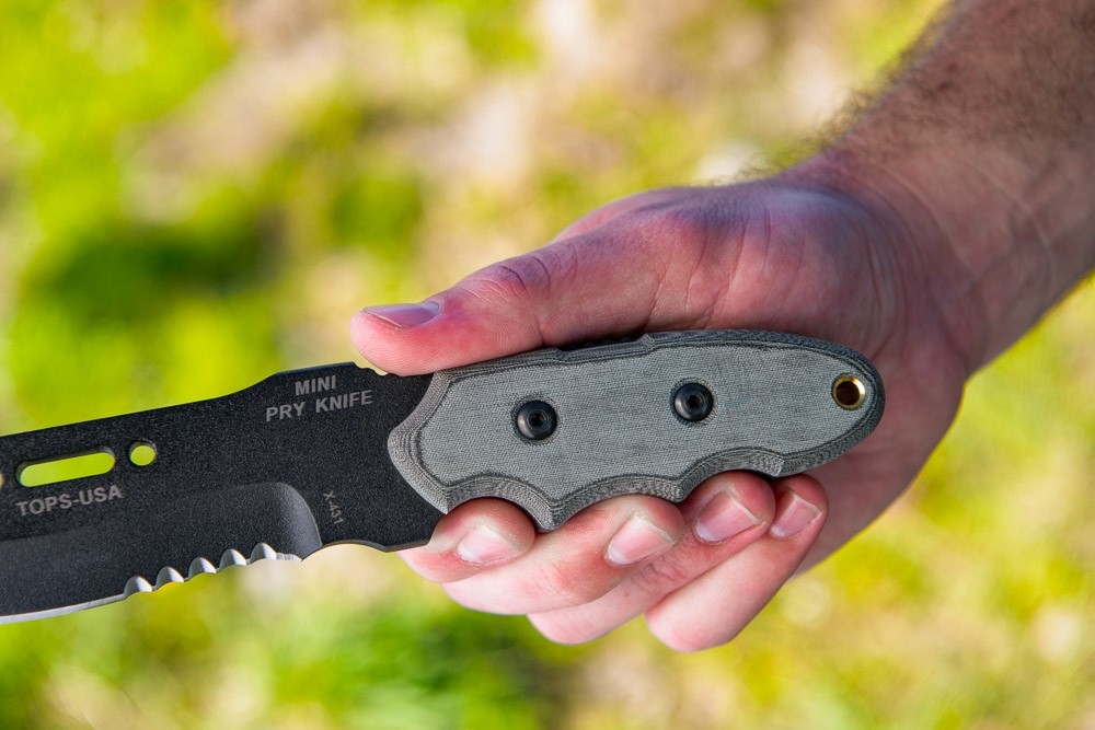 Mini Pry Knife - TOPS Knives Tactical OPS USA