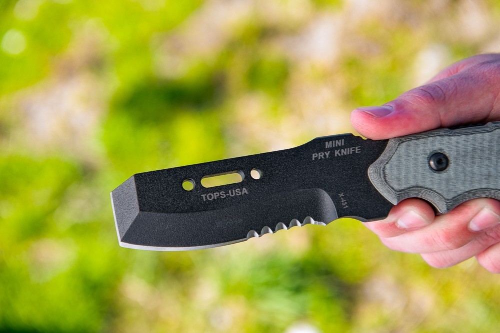 Mini Pry Knife - TOPS Knives Tactical OPS USA