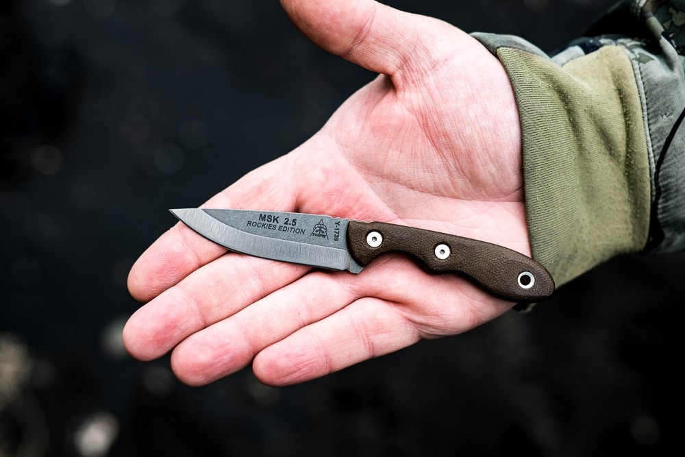 Mini Scandi Rockies Edition Knife - TOPS Knives Tactical OPS USA
