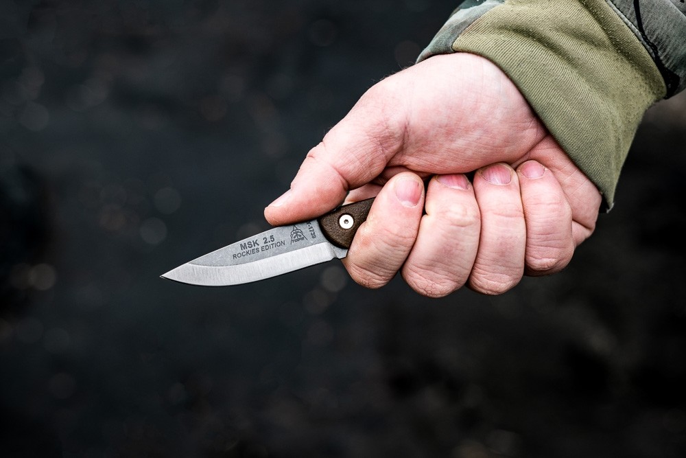 Mini Scandi Rockies Edition Knife - TOPS Knives Tactical OPS USA