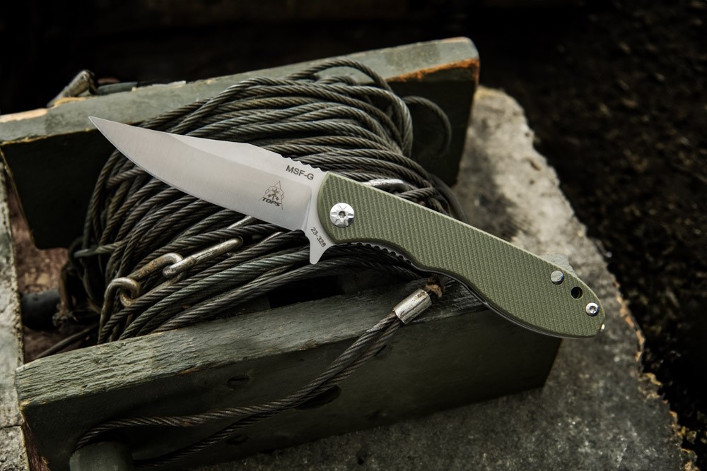 TOPS Knives MSF-G: The perfect EDC folder now in Elmax - TOPS Knives ...