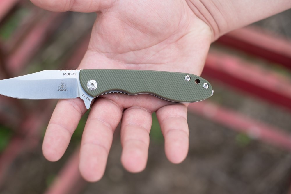 TOPS Knives MSF-G: The perfect EDC folder now in Elmax - TOPS Knives ...