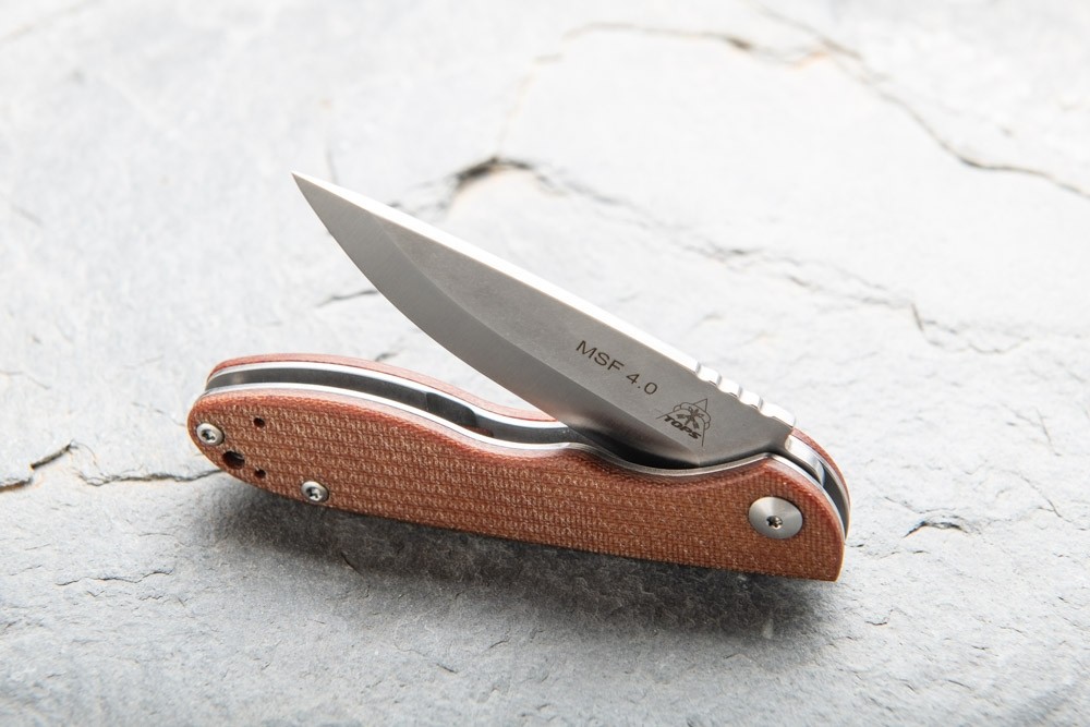 Mini Scandi Folder 4.0 Knife - TOPS Knives Tactical OPS USA