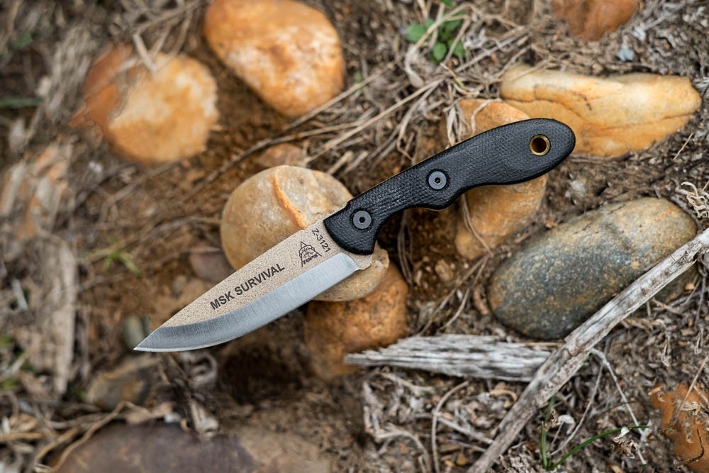 Mini Scandi Survival Knife - TOPS Knives Tactical OPS USA