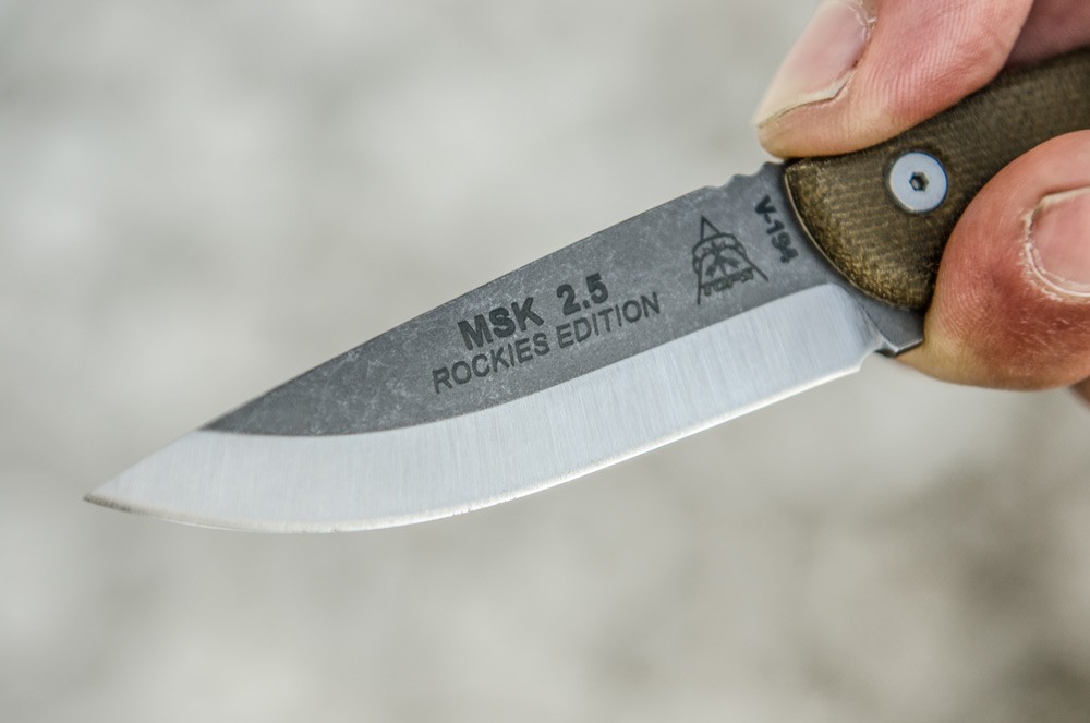 Mini Scandi Rockies Edition Knife - TOPS Knives Tactical OPS USA