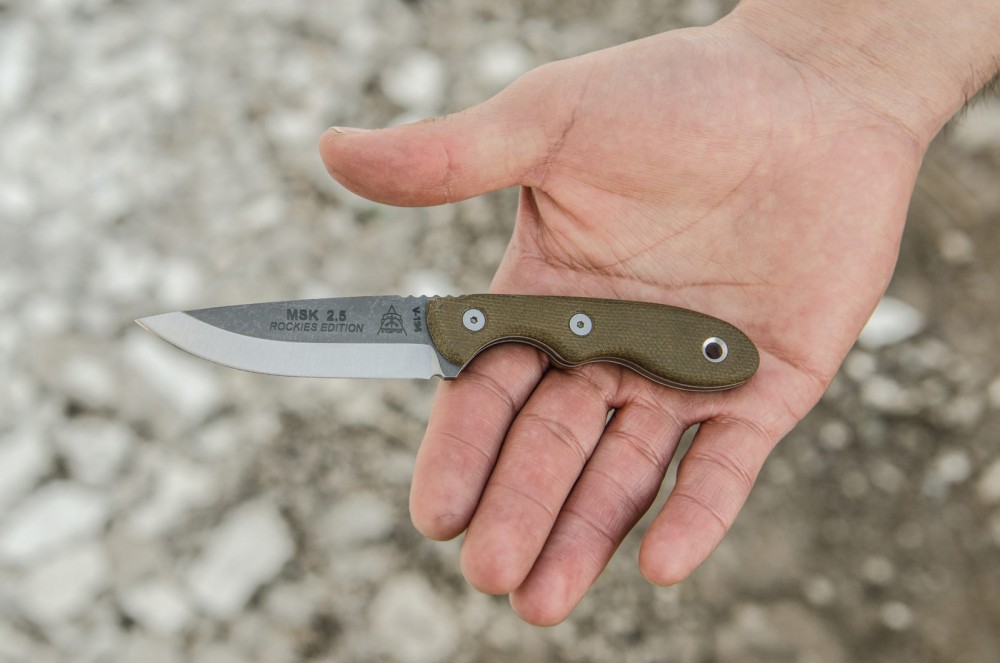 Mini Scandi Rockies Edition Knife - TOPS Knives Tactical OPS USA