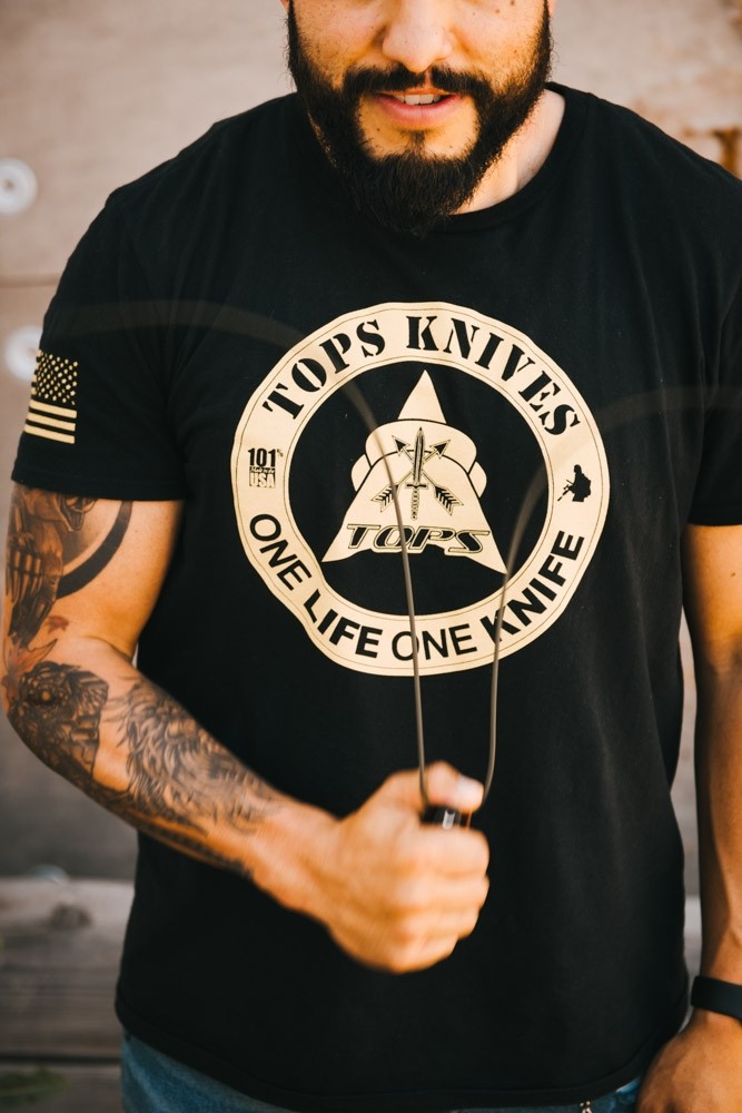 Mini Tanimboca Puukko Knife - TOPS Knives Tactical OPS USA