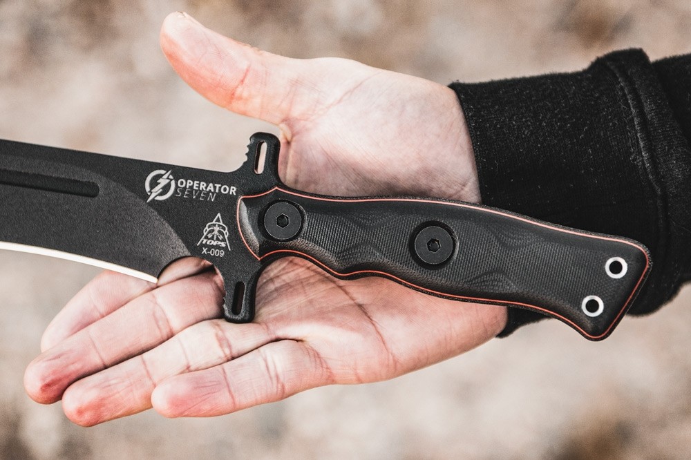 Operator 7 Blackout Edition Knife - TOPS Knives Tactical OPS USA