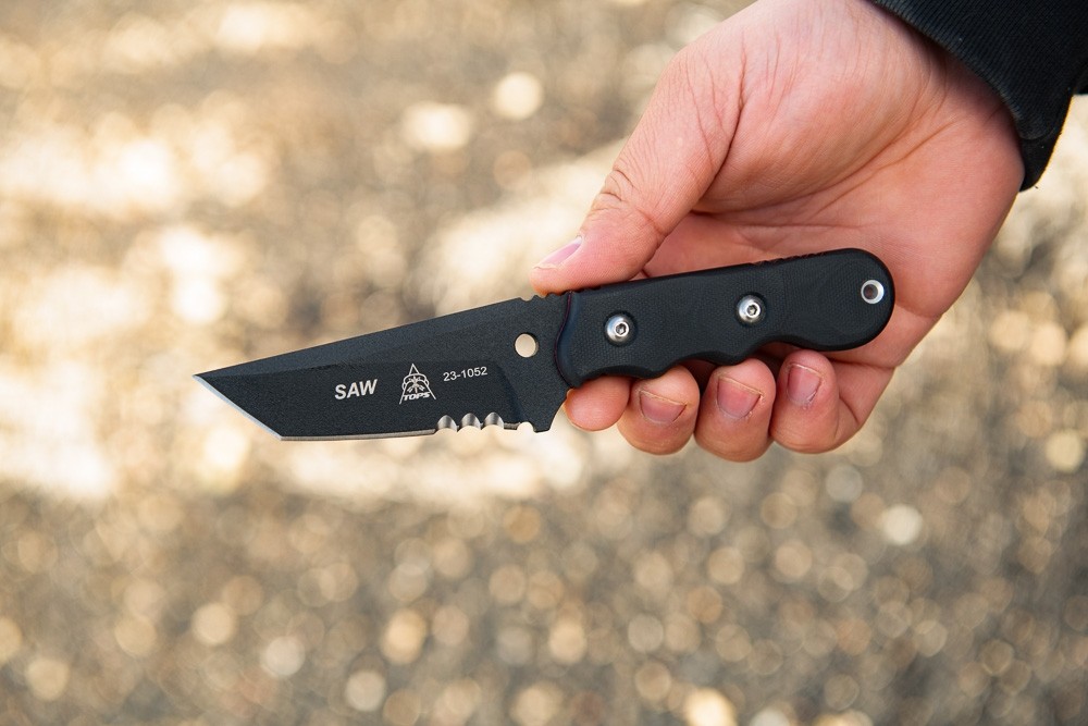 SAW #02 Special Assault Weapon Knife - TOPS Knives Tactical OPS USA
