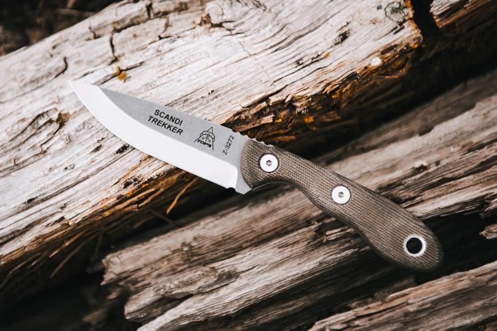 Scandi Trekker Knife - TOPS Knives Tactical OPS USA