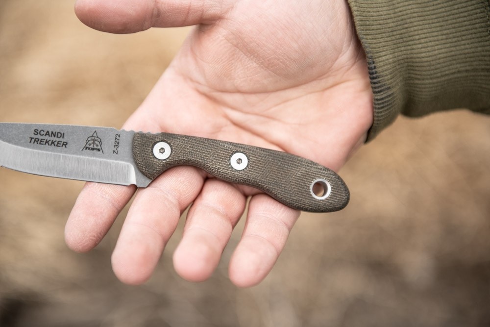 Scandi Trekker Knife - TOPS Knives Tactical OPS USA