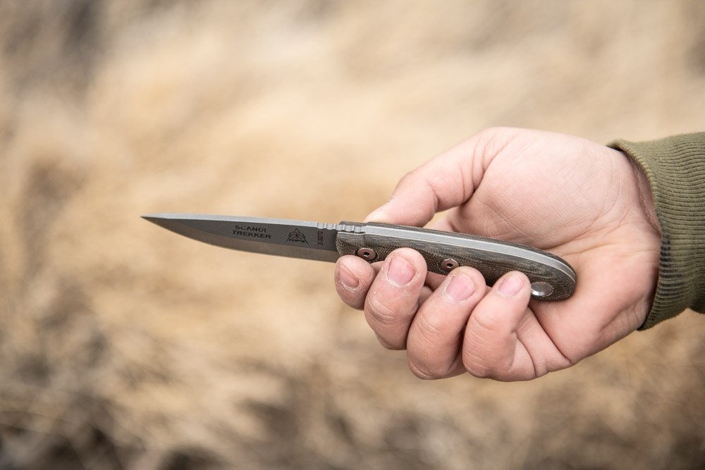 Scandi Trekker Knife - TOPS Knives Tactical OPS USA