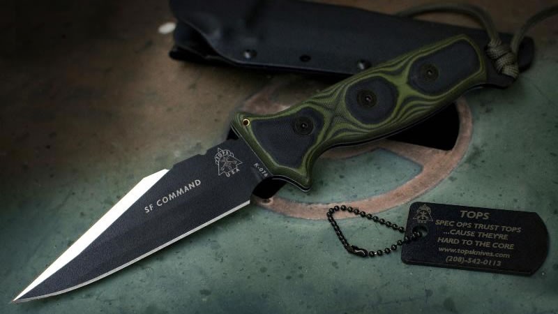 ATC SF command Knife - TOPS Knives Tactical OPS USA