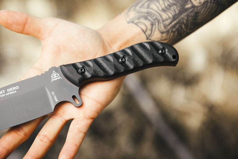 Silent Hero Knife - TOPS Knives Tactical OPS USA