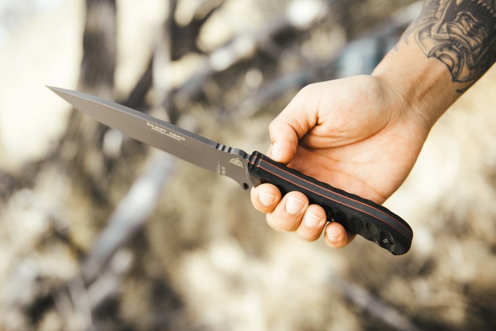 Silent Hero Knife - TOPS Knives Tactical OPS USA