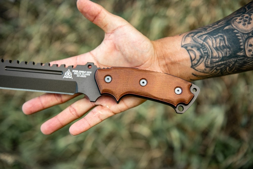 Steel Eagle 107C Delta Class Knife - TOPS Knives Tactical OPS USA