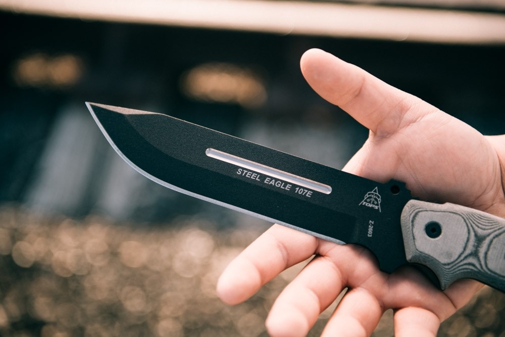 Steel Eagle 107E Knife - TOPS Knives Tactical OPS USA