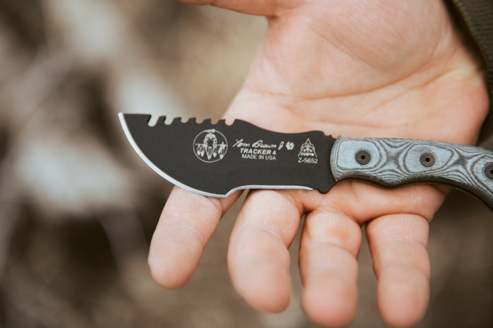 Mini Tom Brown Tracker #4 Knife - TOPS Knives Tactical OPS USA