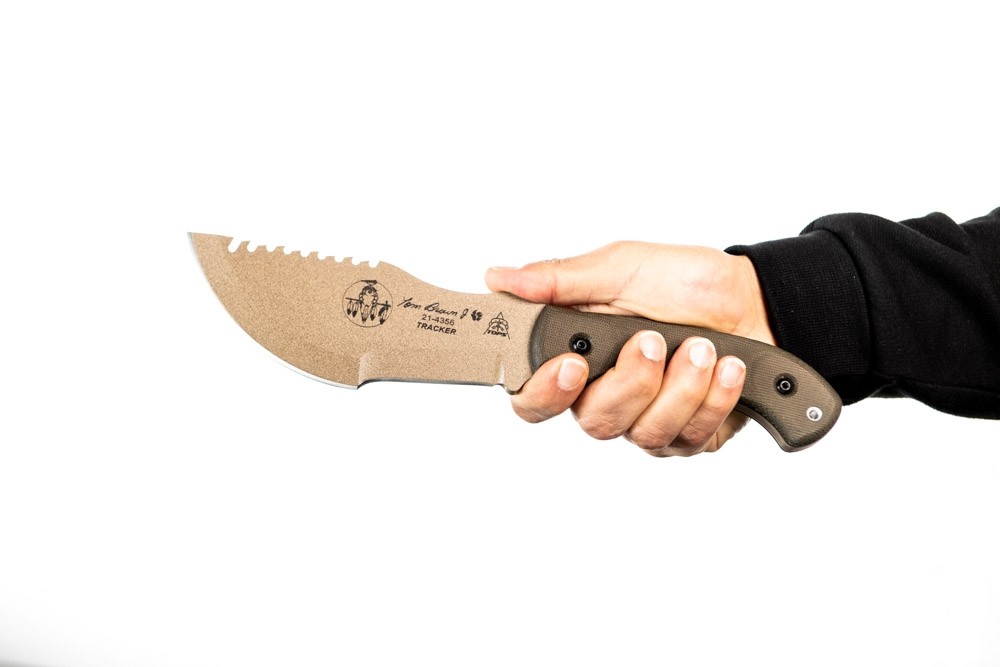 Tom Brown Tracker Coyote Tan Knife - TOPS Knives Tactical OPS USA